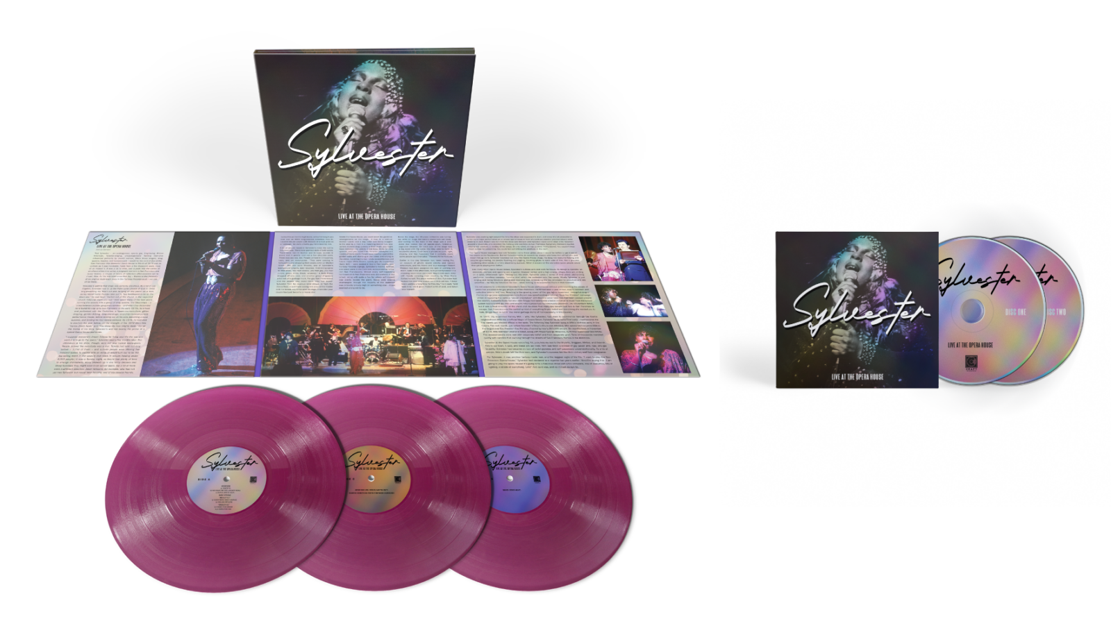 LIVE AT THE OPERA HOUSE COMING IN SEPTEMBER - Sylvester